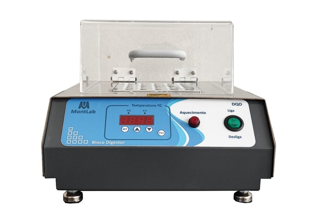 Bloco digestor de DQO Digital solução simples para toda digestão.